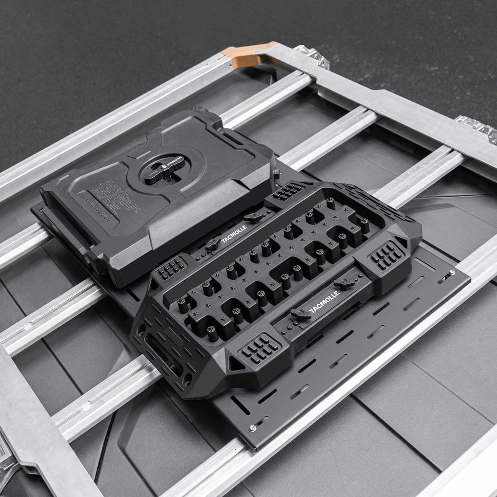 TACMOLLE Universal Roof Rack Cargo Carrier, Integration MOLLE Panel