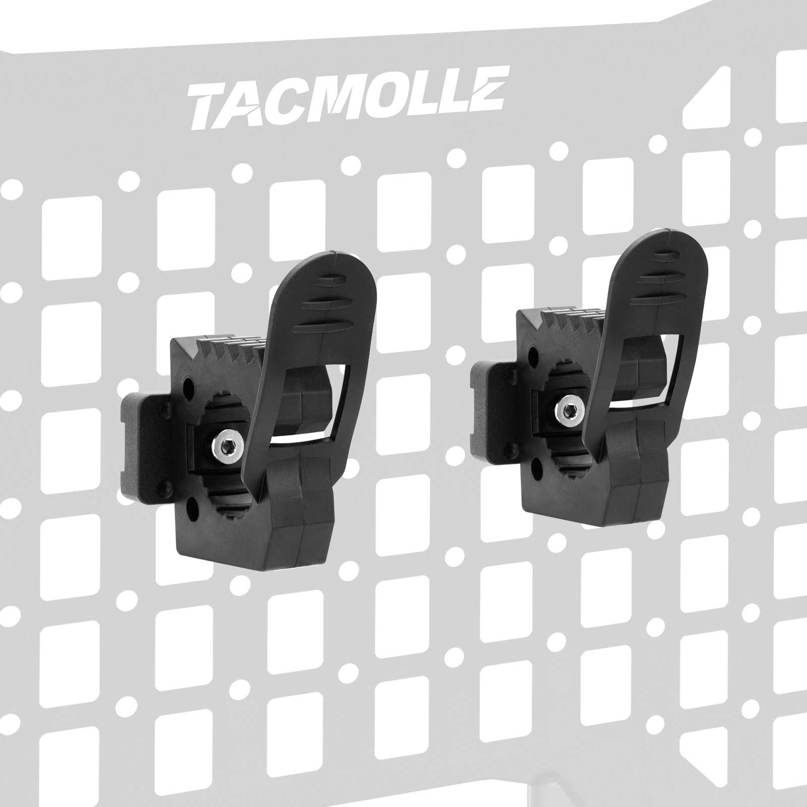 TACMOLLE Quick Release Rubber Clamp for MOLLE Panel