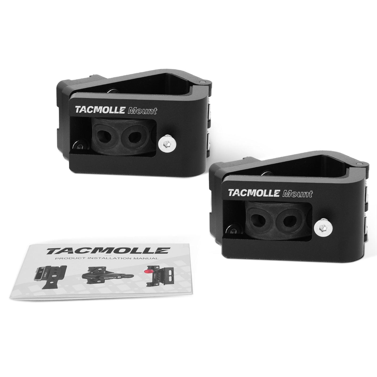 TACMOLLE Gun Rack for Tactical Rigid MOLLE Panel, 2-Pack