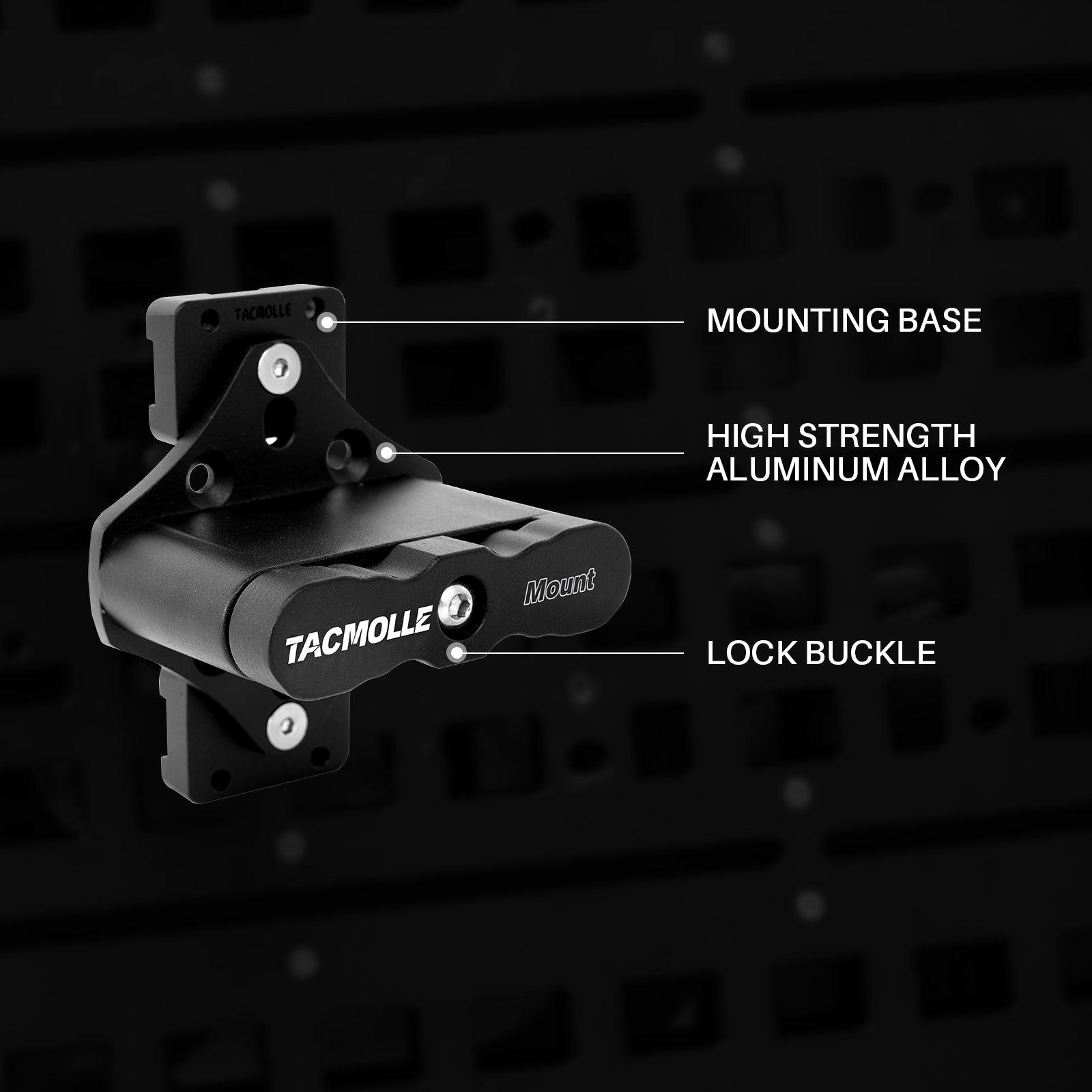 TACMOLLE Gas Can Mount for Tactical Rigid MOLLE Panel