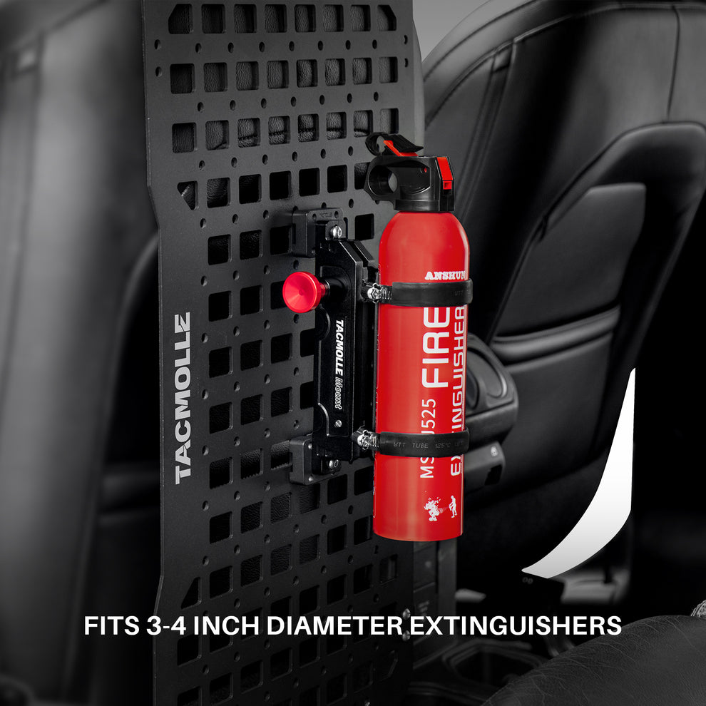 TACMOLLE Fire Extinguisher Mount for Tactical MOLLE Panel